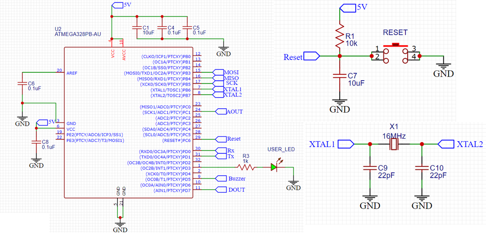 Programming bare ATMega328P(SMD IC) from scratch for custom boards