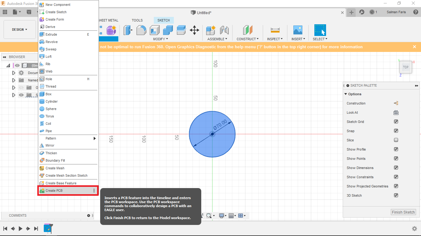 MGC | Custom PCB Shapes using Eagle
